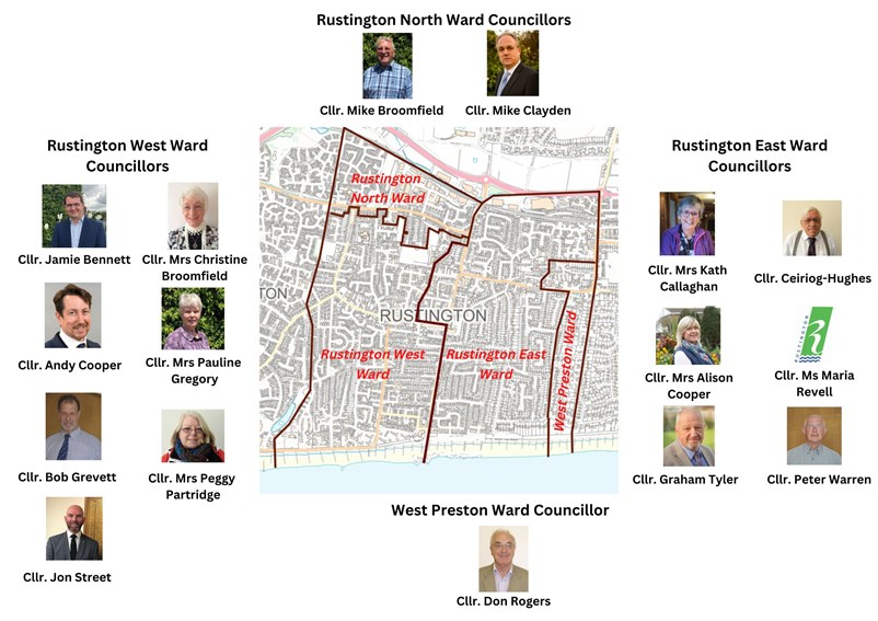Rustington - Ward Boundaries